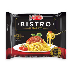 Mì ăn liền spaghetti bistro xốt bò bằm kiểu ý Acecook gói 95g