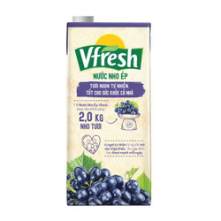 Nước nho ép Vfresh hộp 1l (1 Hộp) - Chuỗi siêu thị thực phẩm tươi ngon ...