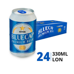 Thùng bia Blue Cap 4.5% Sapporo 330ml (24 Lon)