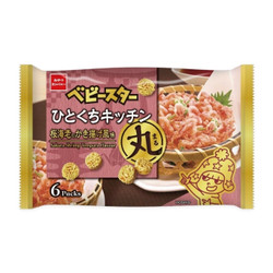 Snack mì Nhật Bản vị tôm Sakura Oyatsu gói 120g (20g x 6 gói) (1 Gói)