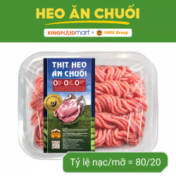 Thịt heo xay Heo Ăn Chuối 300g (1 Khay)