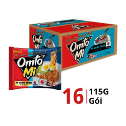 Thùng mì lạnh trộn Omtomi Omachi gói 115g (16 Gói)