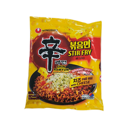 Mì Shin xào khô phô mai Nongshim gói 136g (1 Gói)